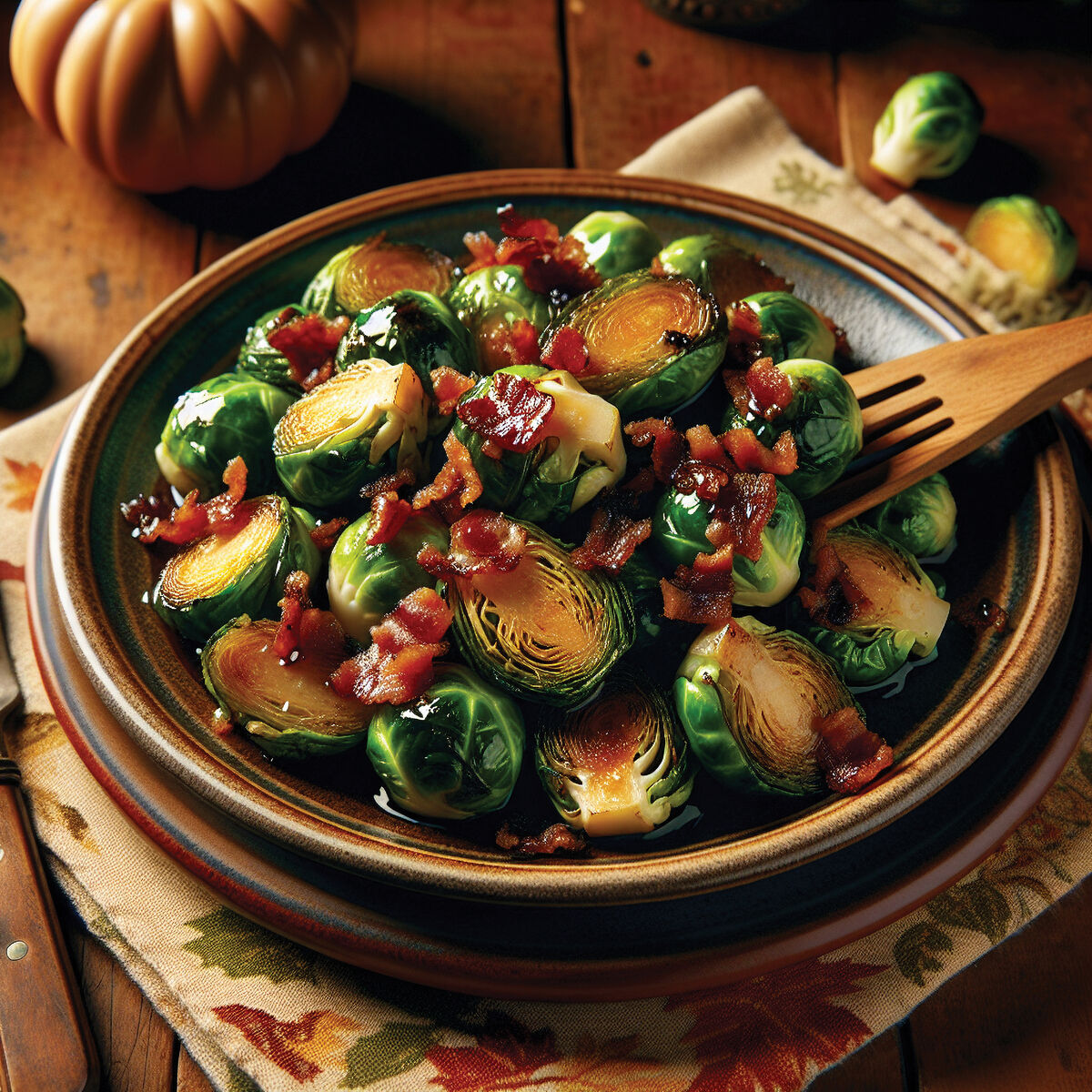 Brussels, Bacon, Balsamic – Gourmet Kitchen Gallery