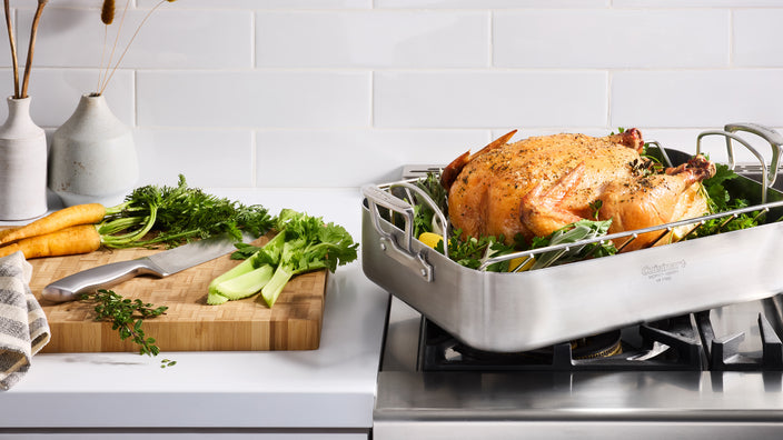 Roasting Pans with Rack – Gourmet Kitchen Gallery